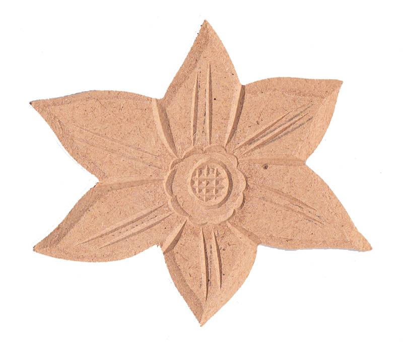 Mdf ornament 911 bloem | Pronty