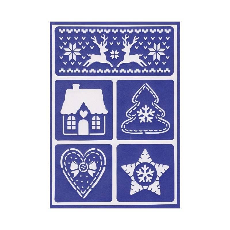 Flexibel sjabloon christmas 094 | Viva decor