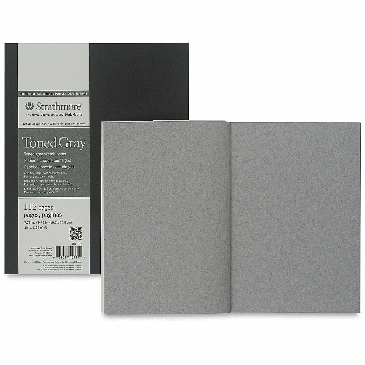 Softcover journal grey 14x20,3 | Strathmore